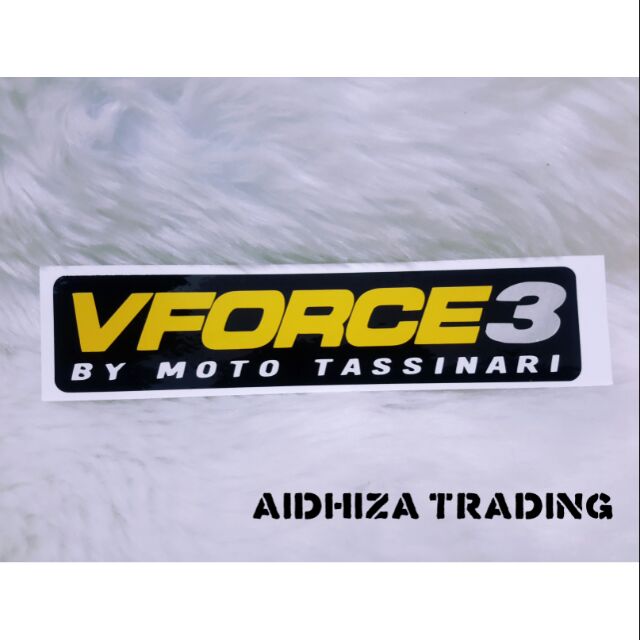 STIKER MOTOR VFORCE3 STICKER CUTTING | Shopee Malaysia