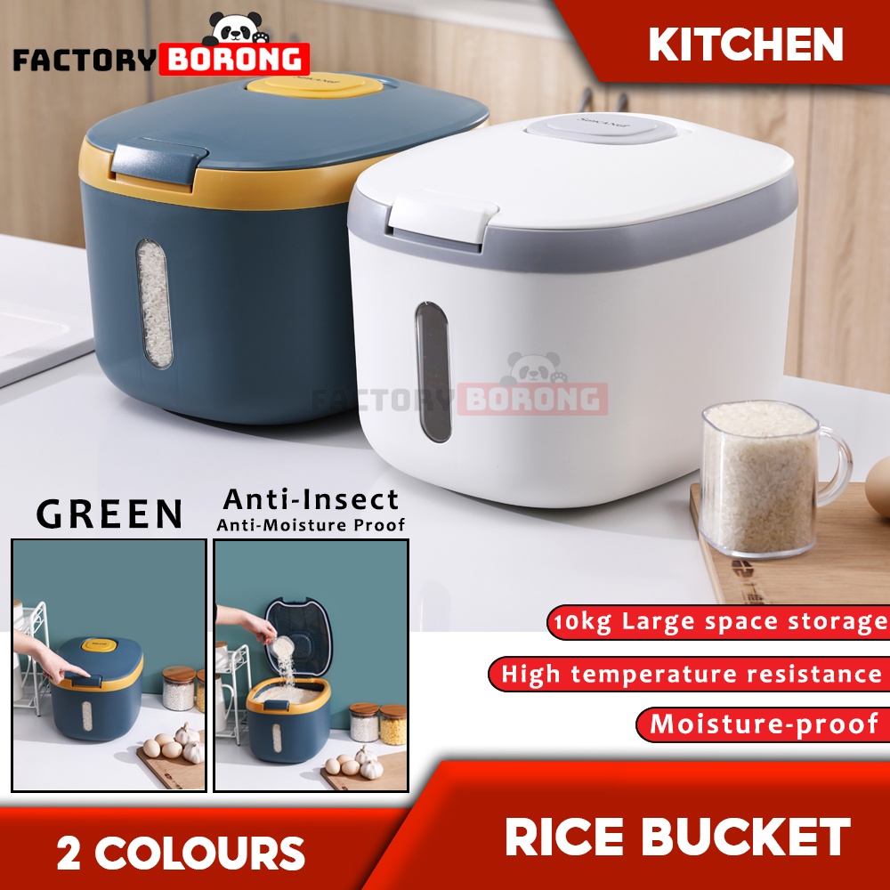 FACTORY BORONG RD002 10kg Rice Bucket Insect-Proof And Moisture-Proof ...