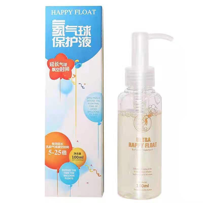 Hi Float Ultra Happy Helium Gel Latex Balloon Extended Floating ...