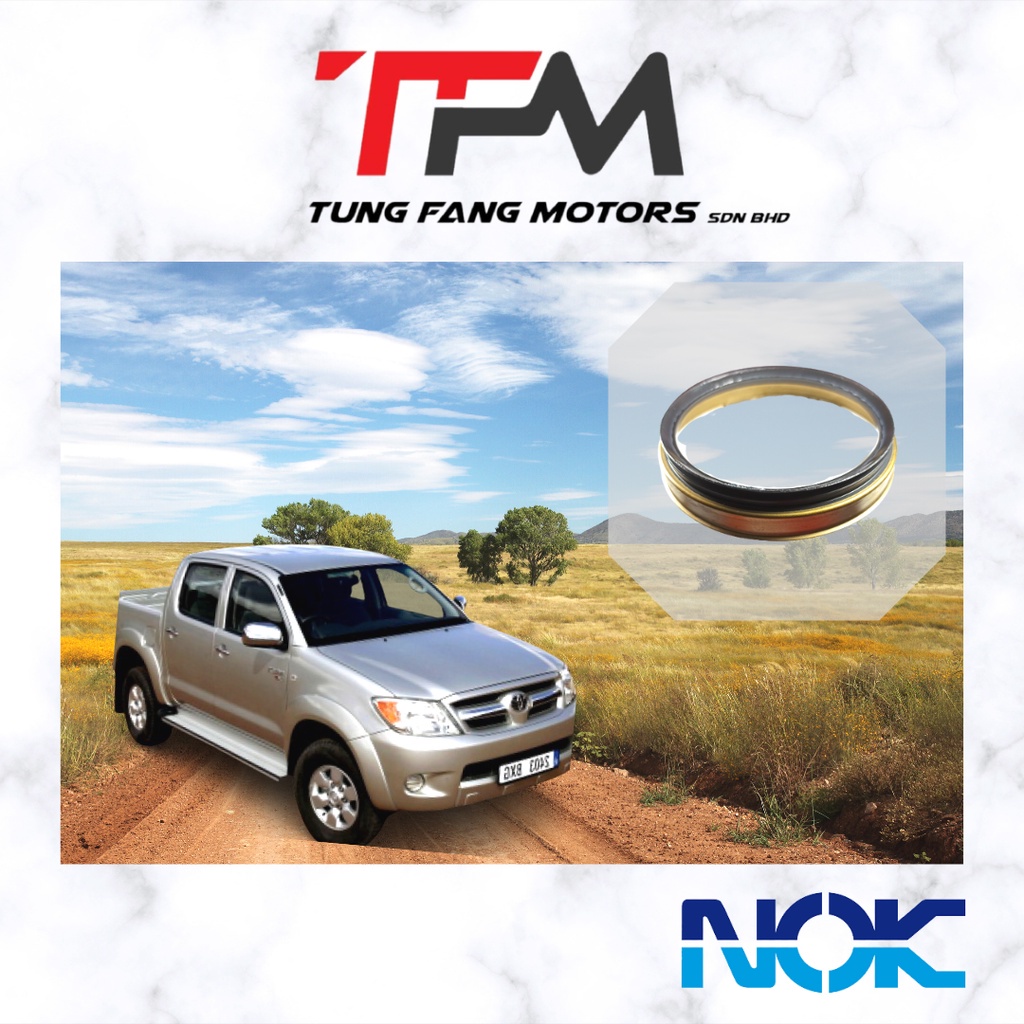 Tung Fang Motors NOK Oil Seal, Front Axle Hub, Vigo Hilux KUN25 Front ...