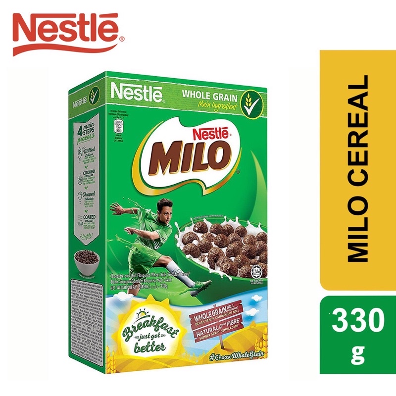 Nestle MILO Cereal Breakfast Cake - Box of 150/330/450g | Shopee Malaysia