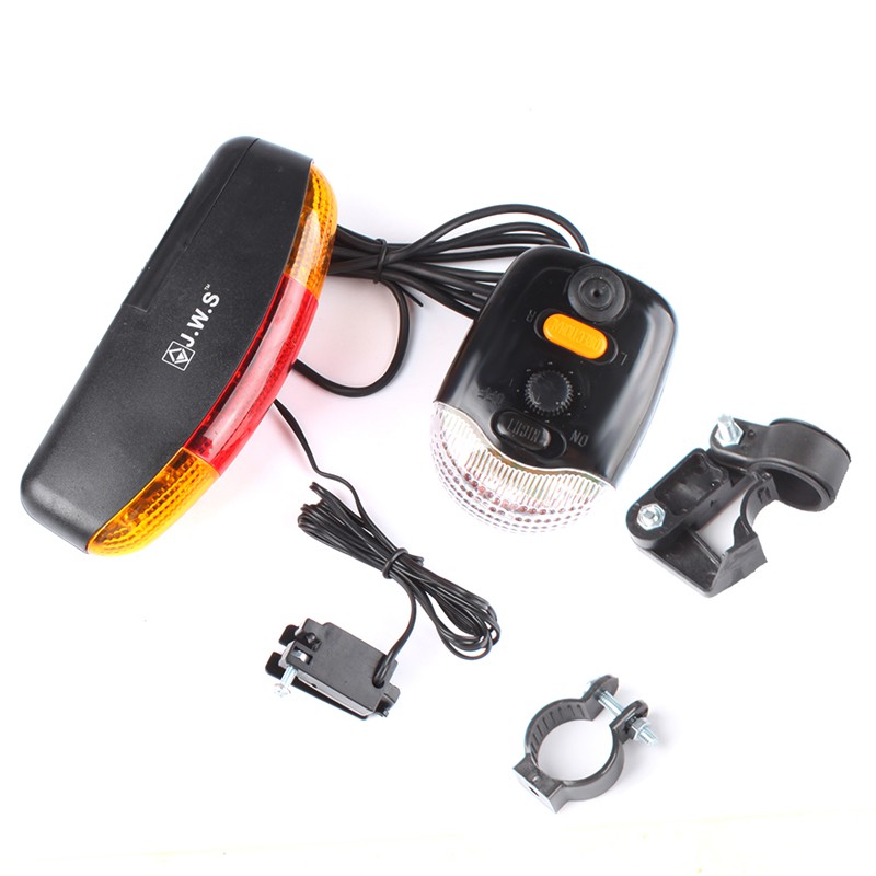 【RE】Bike Turn Signal Lamp 7LED Light Brake Bicycle Cycling Stop Night ...