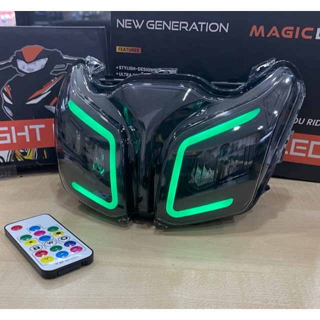 MAGIC BOY ESPADA LAGENDA 115FI SRL 115FI LED HEADLAMP LIGHT comes with ...