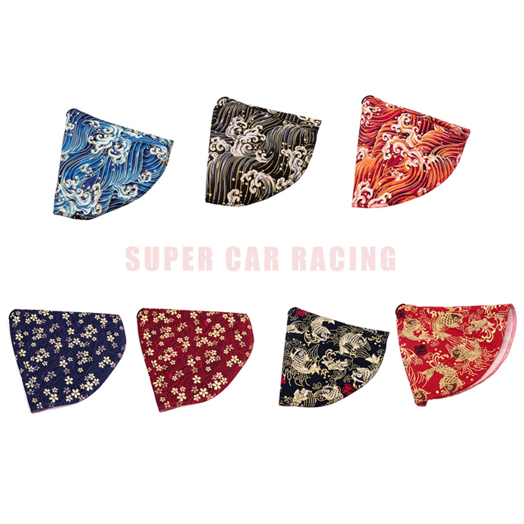 Tsurikawa JDM Fish Fabric Car Automatic Samurai Shift Knob Boot Cover ...