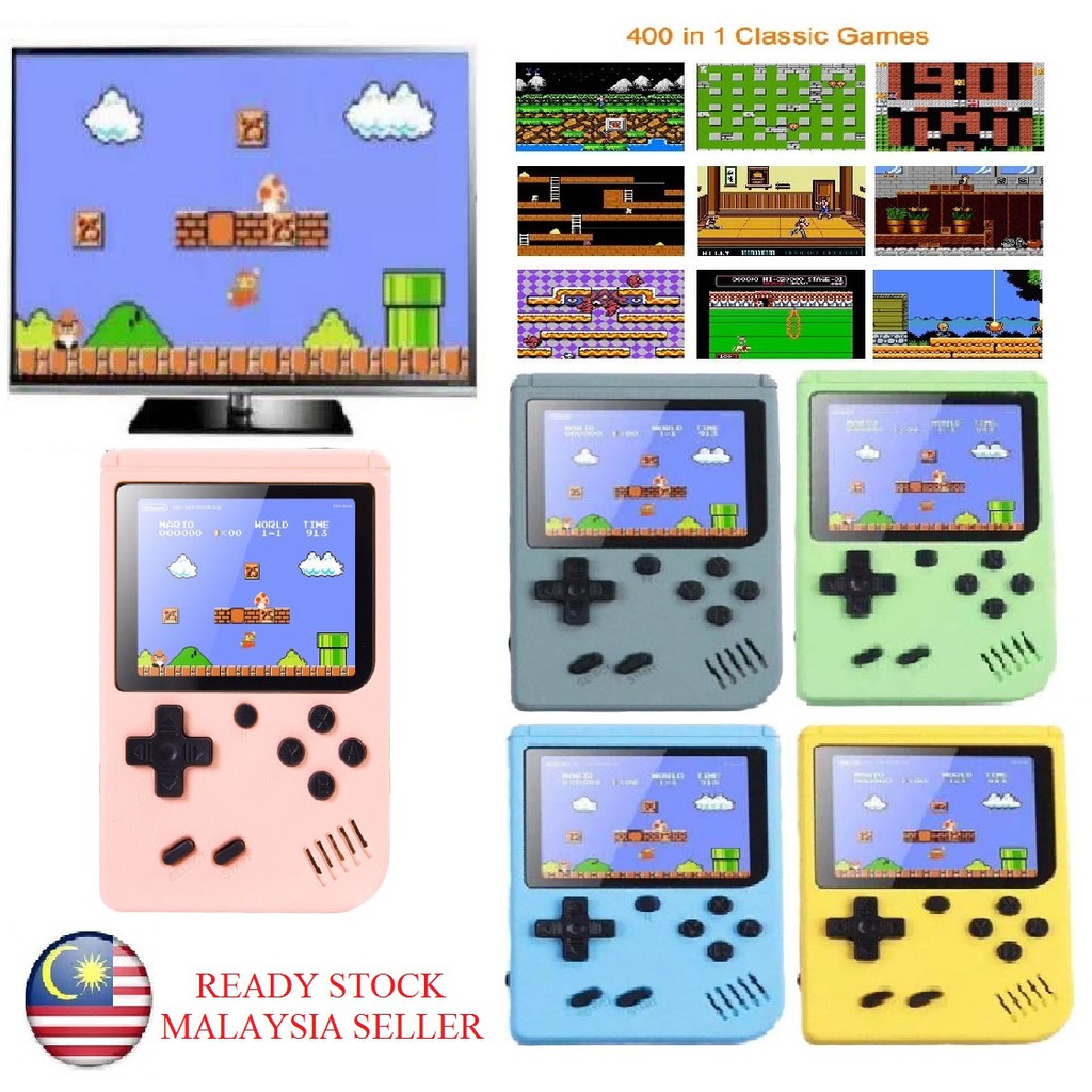 Malaysia READY STOCK Original Retro Mini Gameboy Game Console Built-in ...