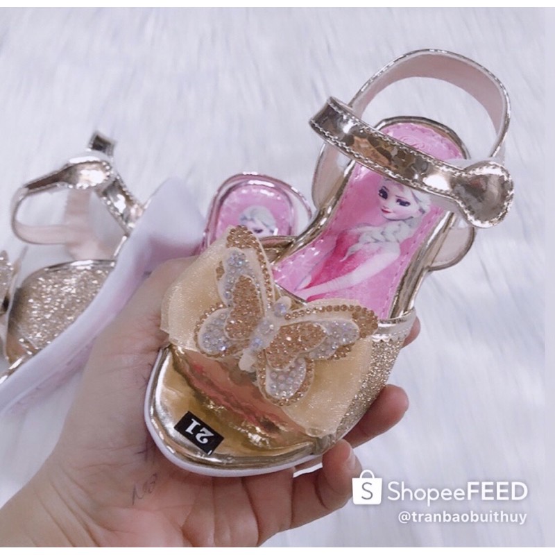 ELSA BUTTERFLY HIGH HEEL SANDAN (2-10 years old) | Shopee Malaysia