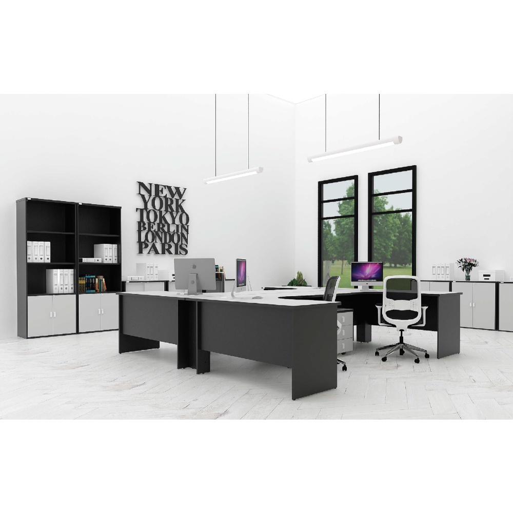 Apex L-shape Table YH Series | Shopee Malaysia