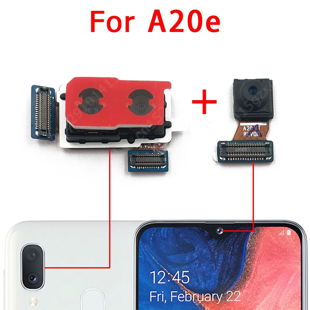 Original Front Back Camera For Samsung Galaxy A20 A20e A20s Selfie ...