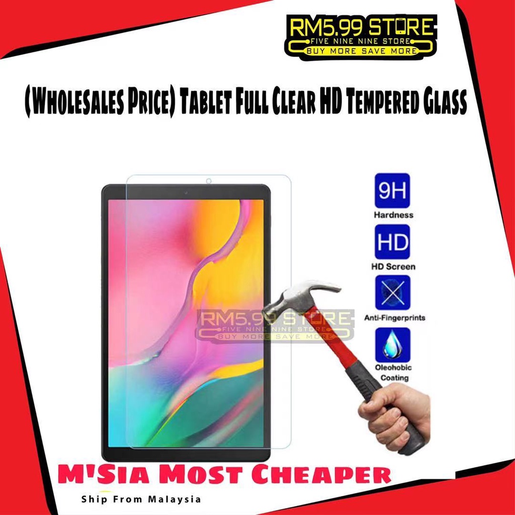 (Whosales Price Full HD Clear Tempered Glass) Realme Oppo Mini Pad Air ...