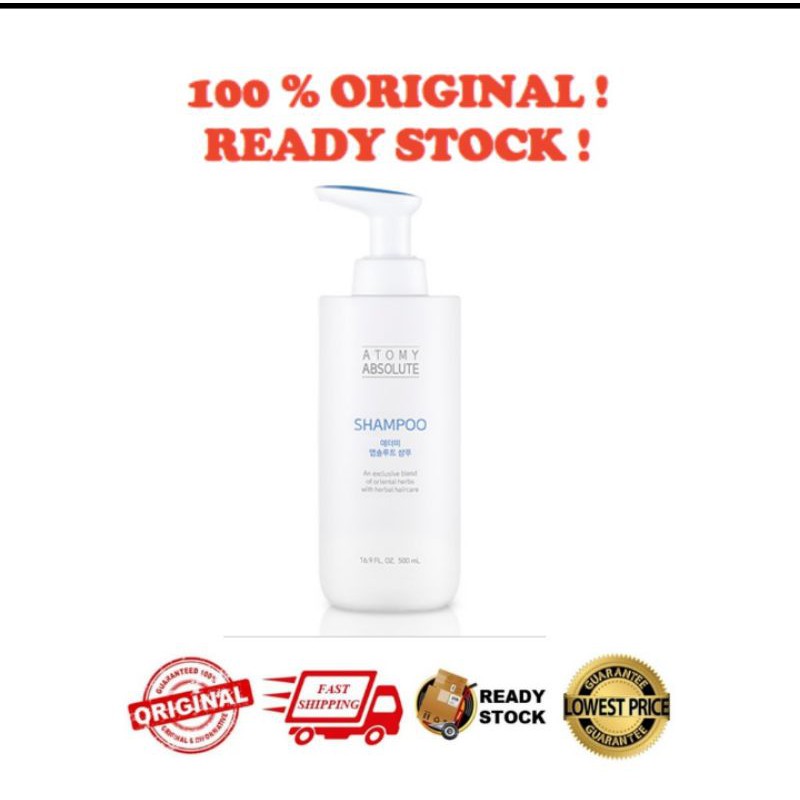 Atomy Absolute Shampoo-500ml (READY STOCK) | Shopee Malaysia