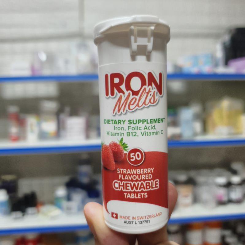 Iron, blood-boosting, apple-free lozenges [AUSTRALIA] Iron Melts ...