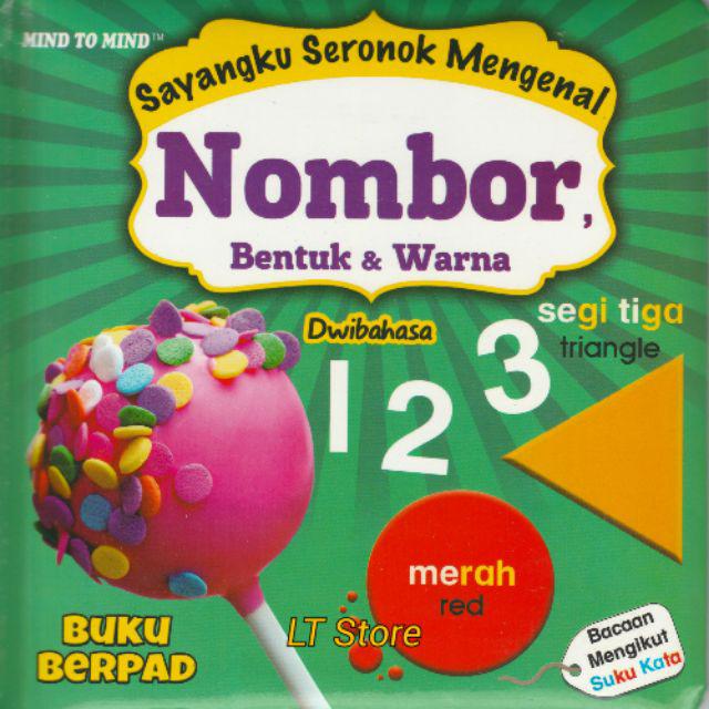 Buku Berpad Sayangku Seronok Mengenal - Abjad/ Nombor/ Jawi/ 100 ...