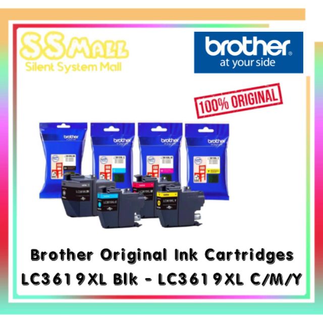 Brother LC-3619Xl Ink Cartridge ( Bk , C , M , Y ) | Shopee Malaysia