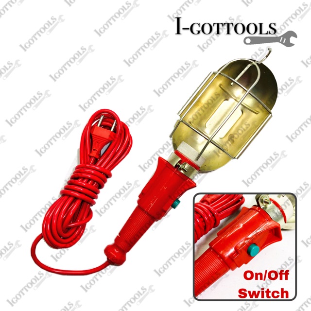 5m Mains 240V Work Light Loft Car Mechanics Inspection Lamp Garage w ...