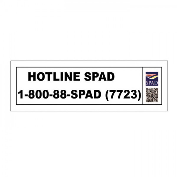 Lorry Sticker SPAD Hotline (28cmx8cm / 48cmx10cm) | Shopee Malaysia