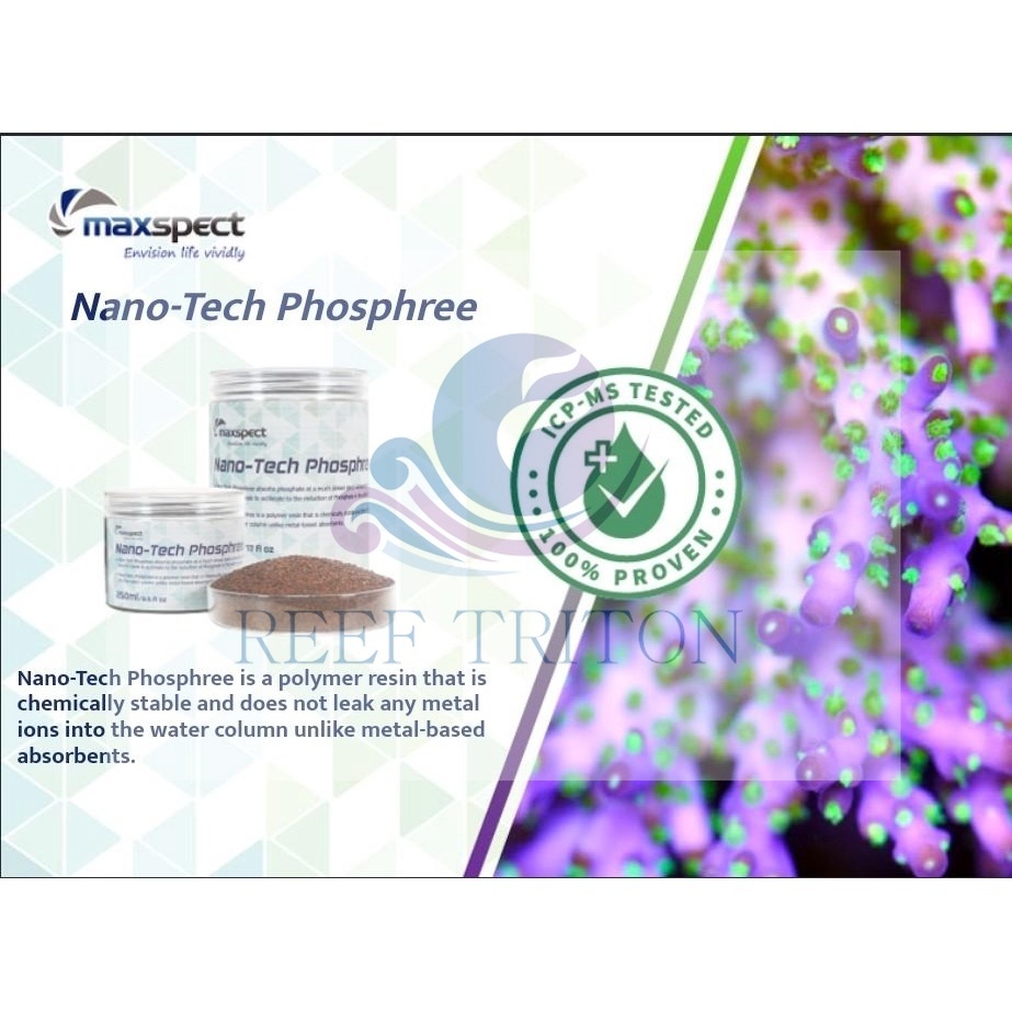 Maxspect Nano-Tech Phosphree 500ml rowa po4 phosphate remove saltwater freshwater aquarium coral ...