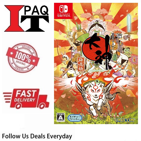 Nintendo Switch Okami HD (English) | Shopee Malaysia
