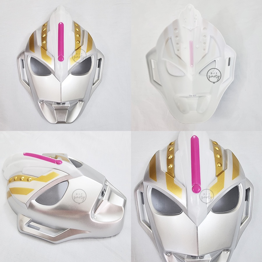 Ultraman Mask Cape Sword LED Topeng Kids Toys Ultra man Birthday Gifts ...