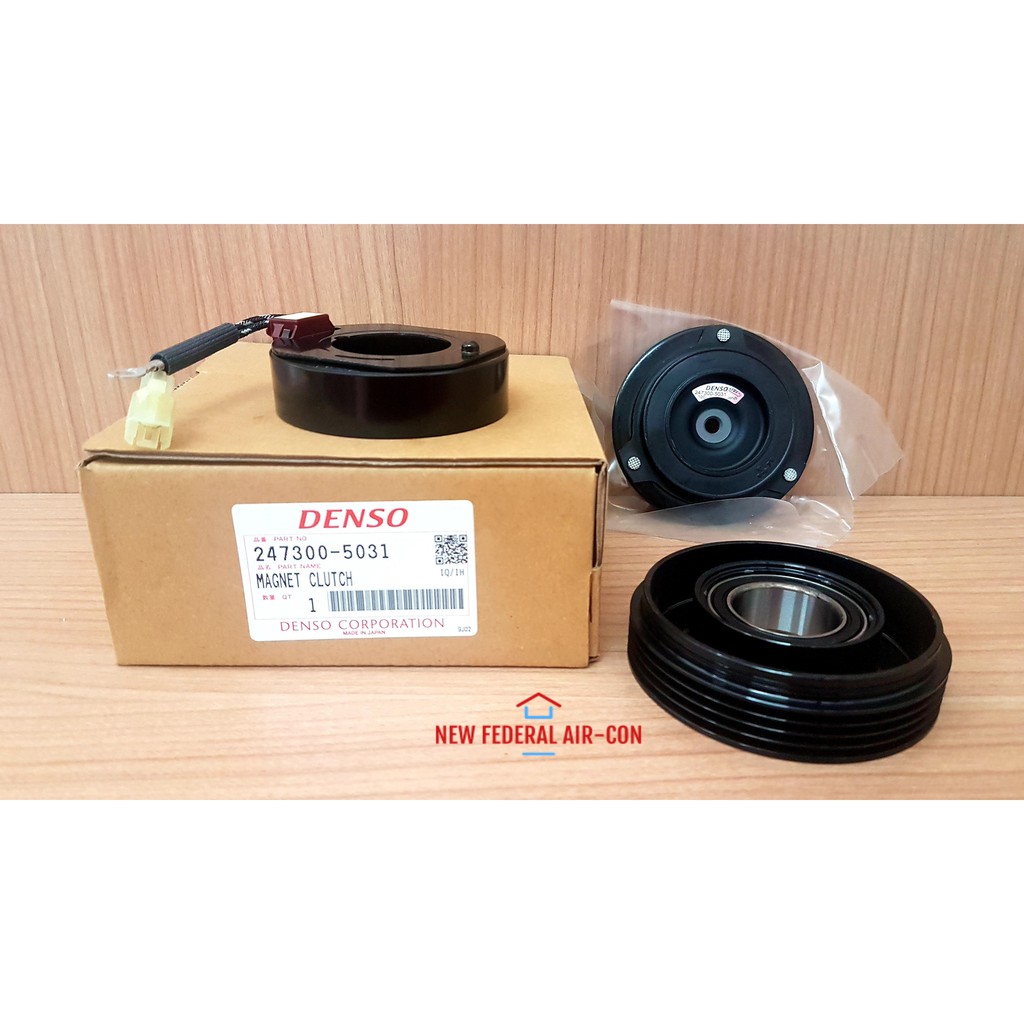 (100% ORIGINAL) DENSO MYVI YEAR 2005 1.3/1.3CC OLD MODEL 4PK COMPRESSOR ...