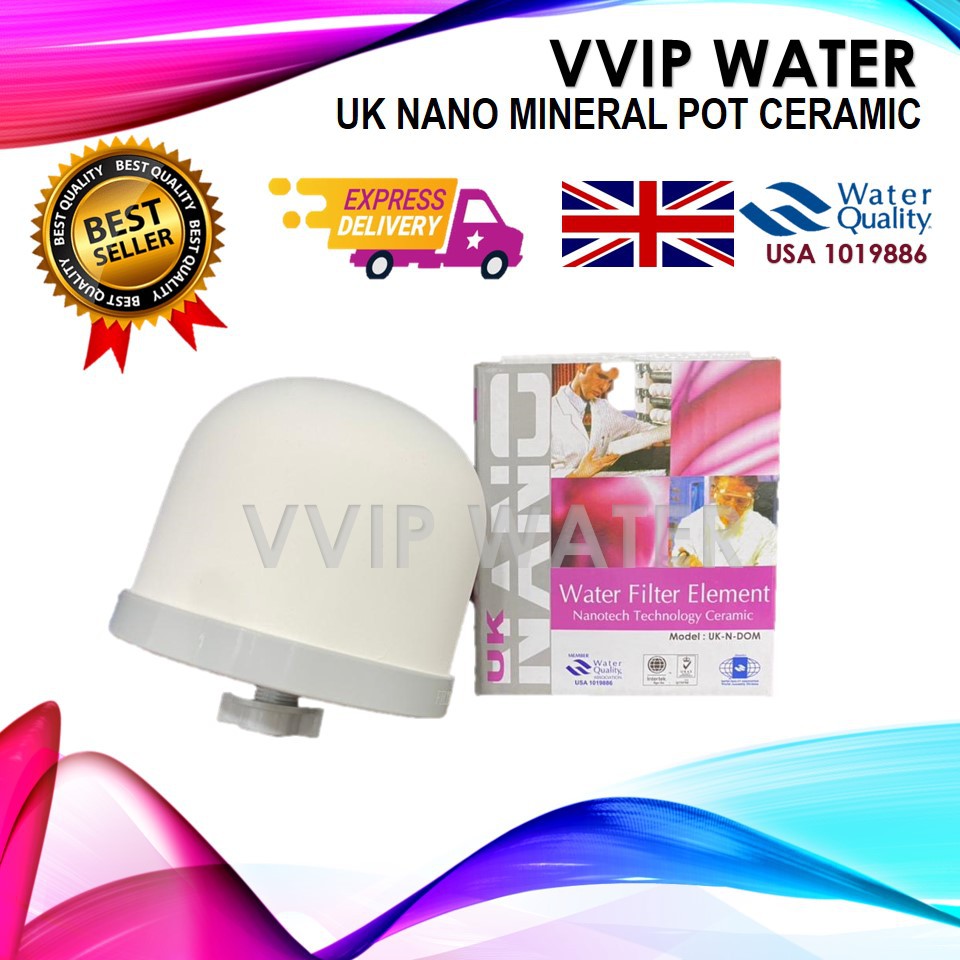 Dome Ceramic Replacement Filter For Mineral Pot Water Filter PMP15- Korea or UK Nano mineral pot ...