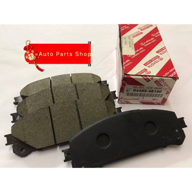 Original Brake pad Lexus Rx270 Rx350 Rx450 front 04465-48150 | Shopee ...