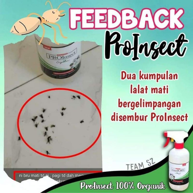 ProInsect Organik (Ready Stock) | Shopee Malaysia