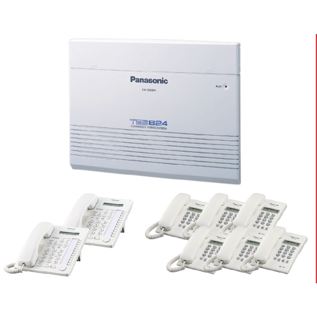 Panasonic Advanced Hybrid System KX-TES824 Panasonic PABX Keyphone ...