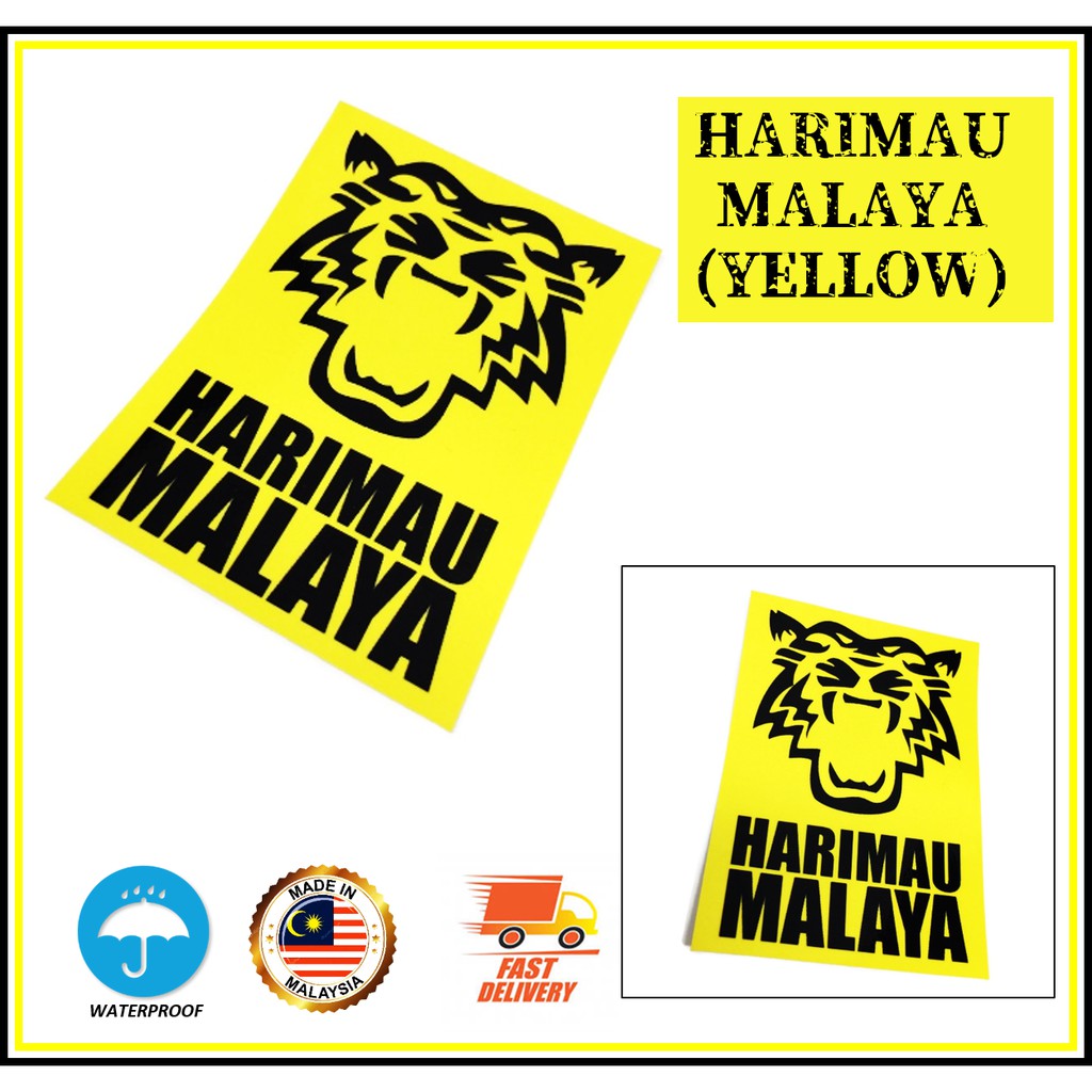 Harimau Malaya Sticker. Ultras Malaya. Malaysia Team. National Team ...