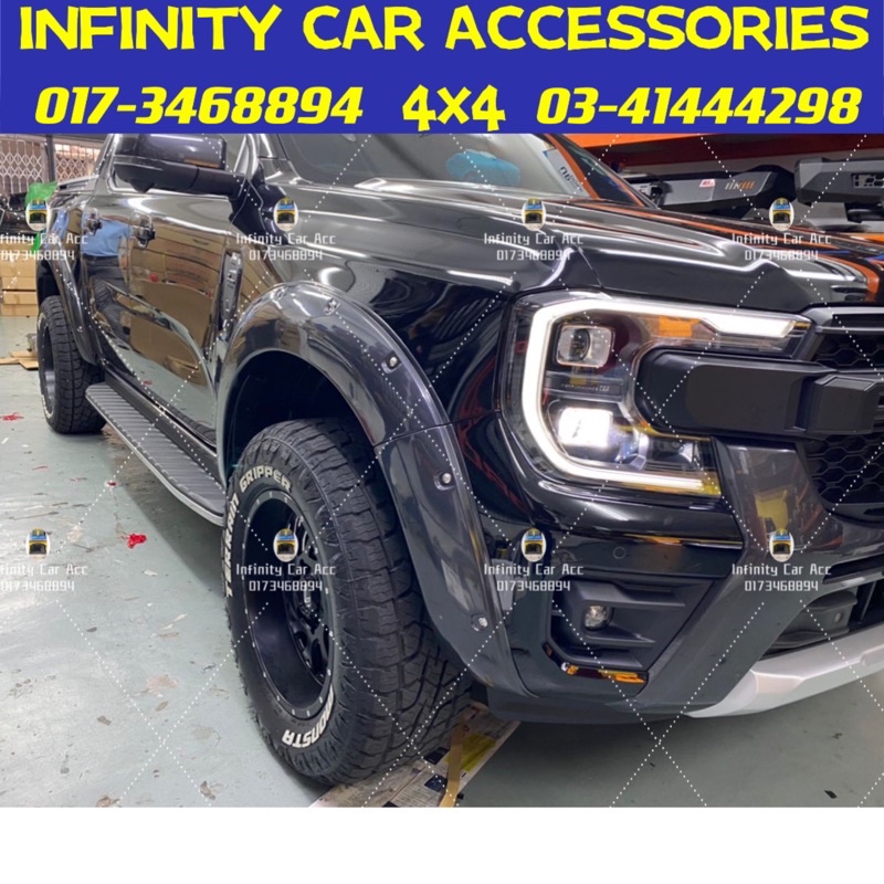 Ford Ranger T9 2022 2023 XL XLT XLT Plus Wildtrak Fender Arch Fender ...