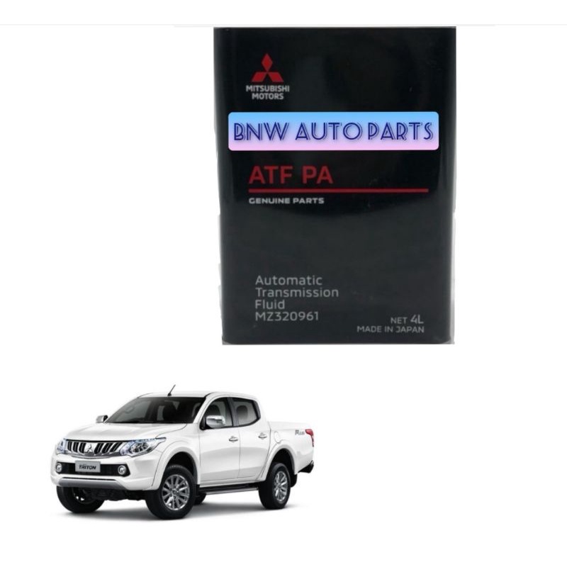 MITSUBISHI ATF PA AUTO TRANSMISSION FLUID TRITON 2015+ KL1T KL3T 4L ...
