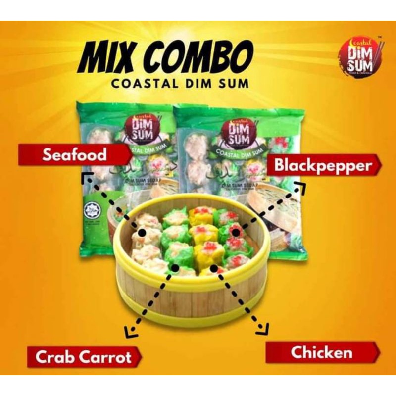 Dim Sum Halal Jenama Coastal Dim Sum dijamin halal oleh JAKIM | Shopee ...
