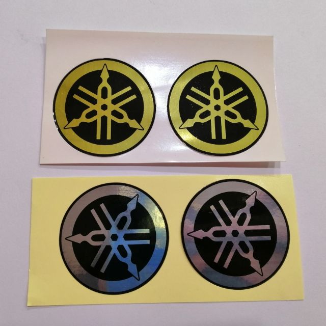 Stickers Yamaha (Gold/Silver) | Shopee Malaysia