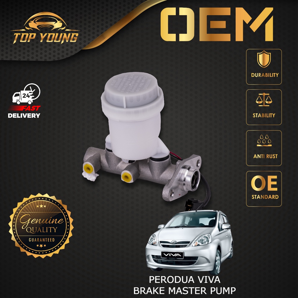 PERODUA VIVA BRAKE MASTER PUMP ABS OR NON ABS ORIGINAL QUALITY 100% ...