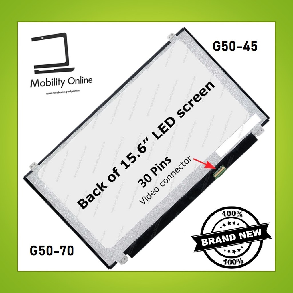 Lenovo G50-30 G50-45 G50-70 Z50-70 310-15IKB, NT156WHM-N32 B156XTN07 ...