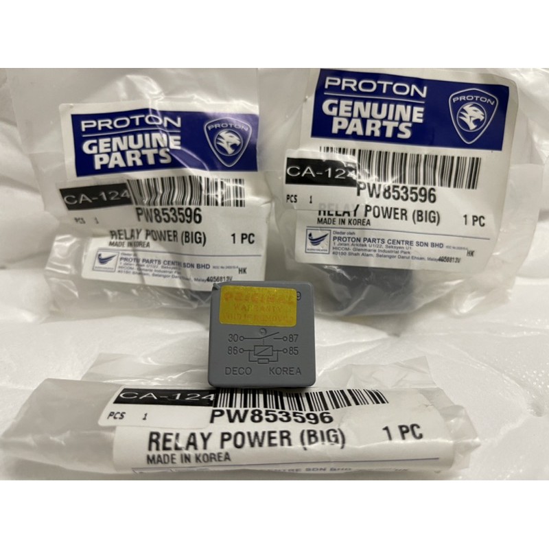 PROTON GENUINE PARTS GEN 2/BLM/FLX/PERSONA/EXORA Power Relay/Pw853596 ...