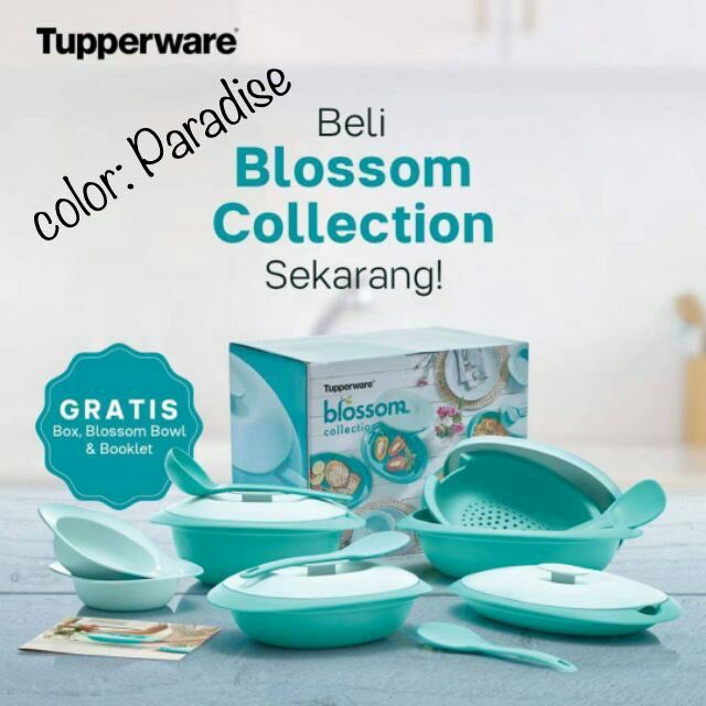 BLOSSOM SERVING SET TUPPERWARE | Shopee Malaysia