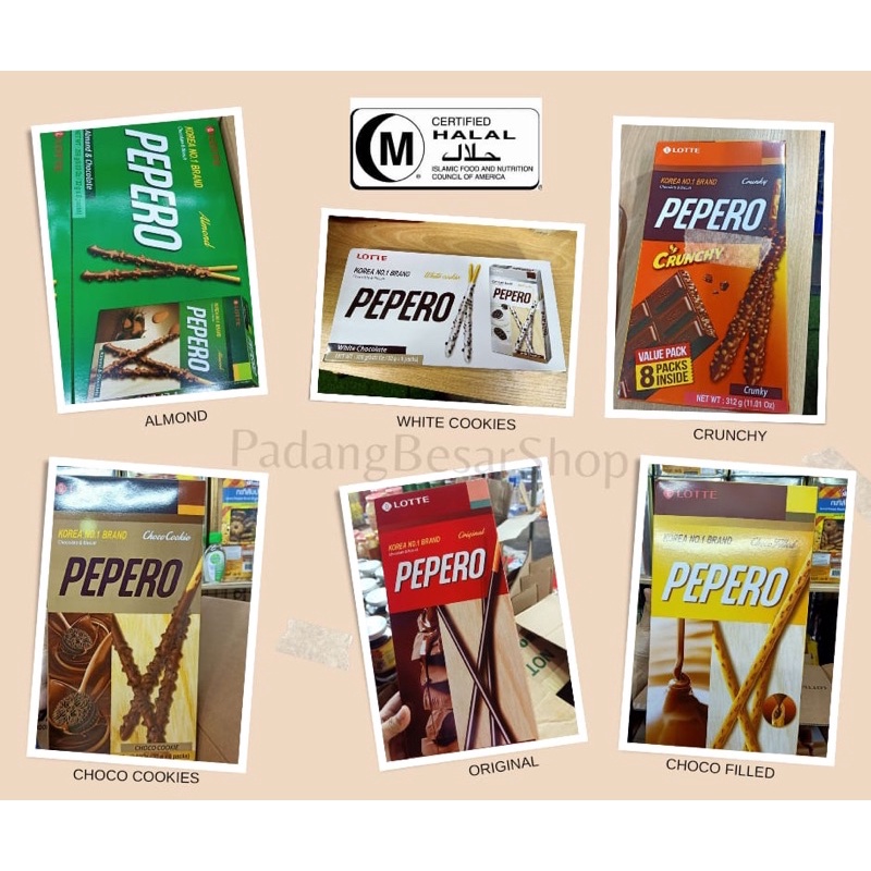 Coklat Pepero Kotak Besar dan Kotak Kecil | Shopee Malaysia