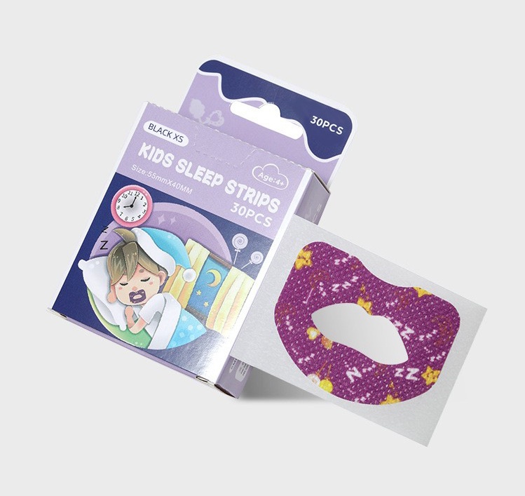 30pcs/Box Anti Snore Mouth Tape Suffocation Sleep Aid Nose Breath Train ...