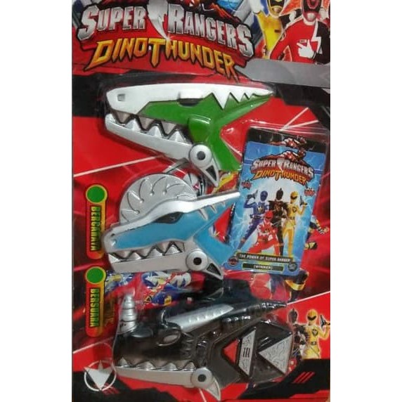 Power Rangers Dino Thunder Changer/Power Ranger Clock Toys - A162 ...