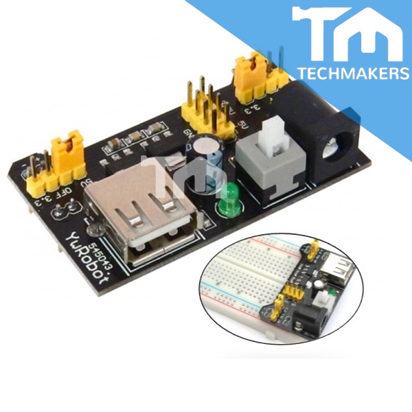 MB102 MB-102 Breadboard Power Supply Module 5V 3.3V Solderless Project ...