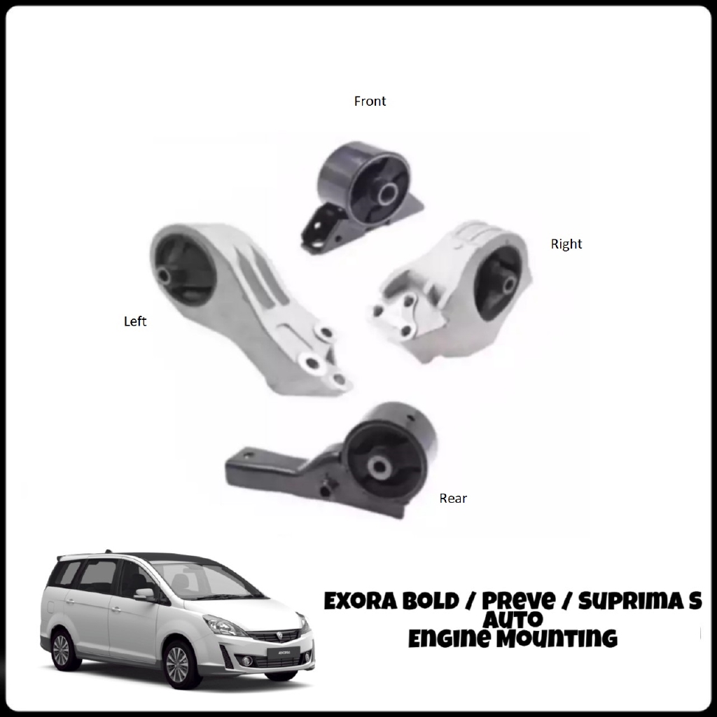 Engine Mounting - Preve / Suprima S / Exora Turbo Auto ( 1Year Warranty ...
