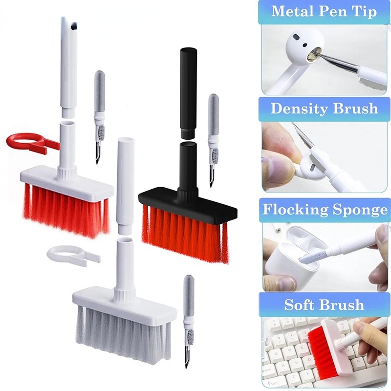 Multifunctional Brush Cleaner Kit/ Keyboard PC Efficient Clean Brush ...