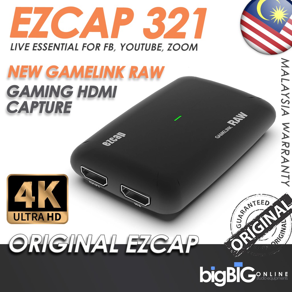 EZCAP 321 Game Link Raw h -dmi USB 3.0 Video Capture Card with ...