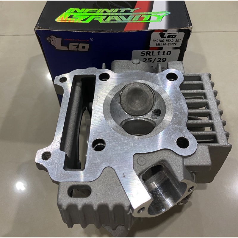 LEO RACING CYLINDER HEAD LAGENDA 110 SRL110 Z ZR SRL110Z SRL110ZR 24/28 ...