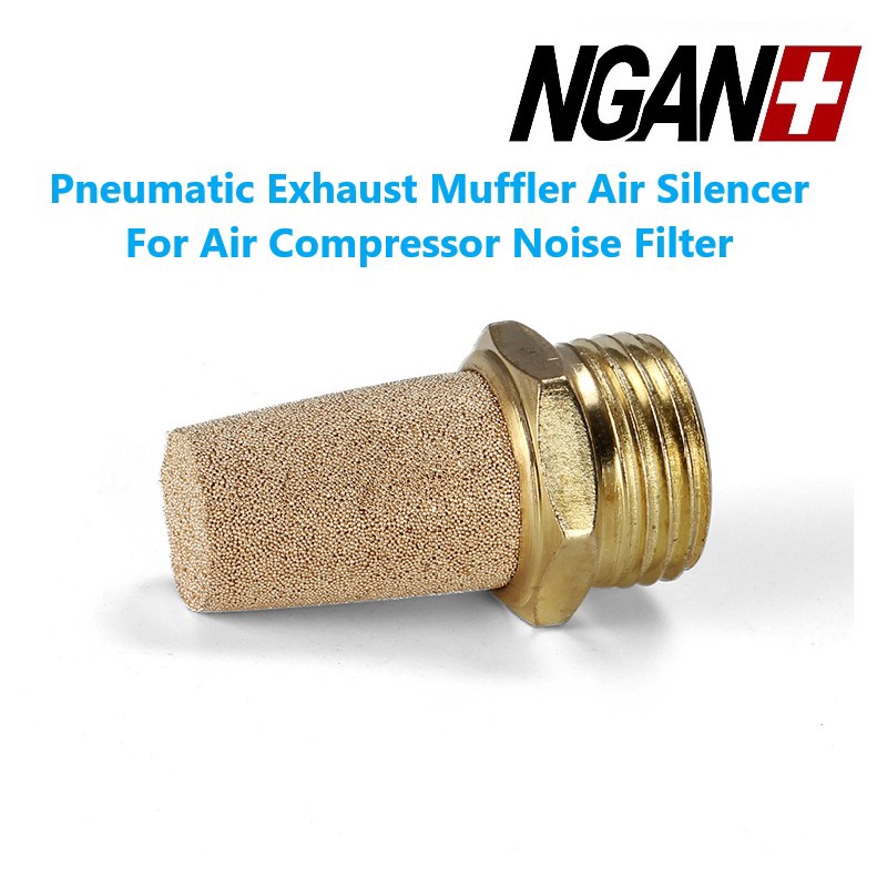 Pneumatic Exhaust Muffler Air Silencer For Air Compressor Noise Filter ...