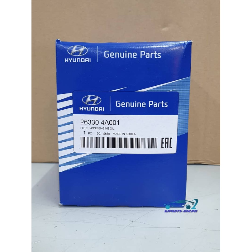 Hyundai Oil Filter [ 26330 - 4A001 ] | Shopee Malaysia