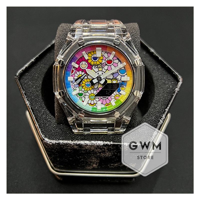 [PRE-ORDER] Casio G-Shock "CasiOak Custom" MURAKAMI (Full Transparent ...