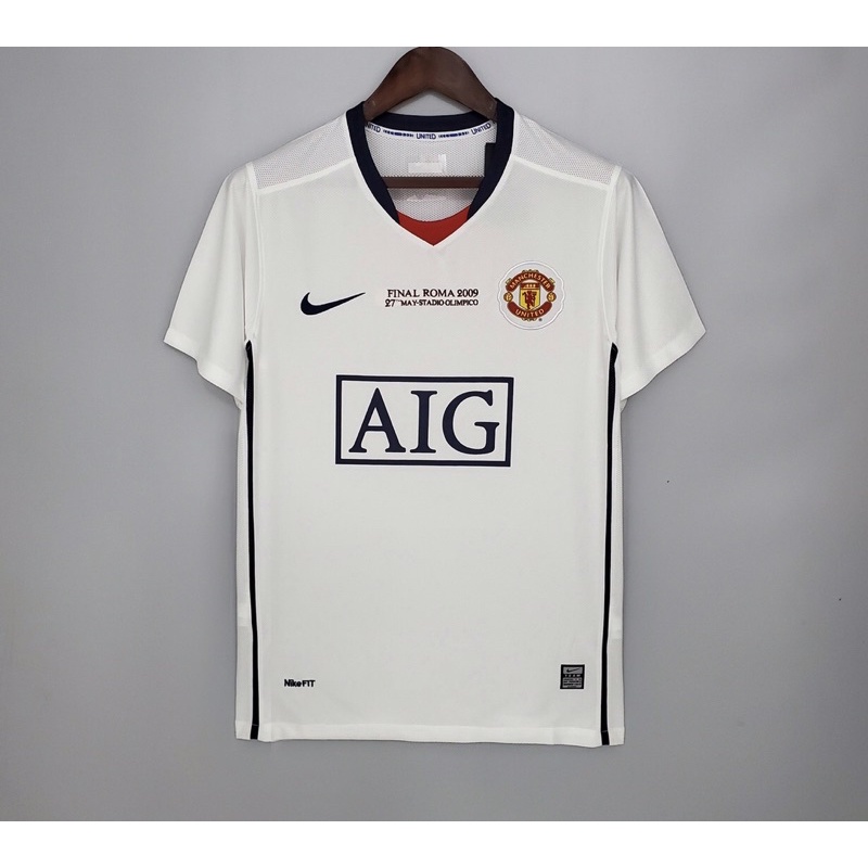 JERSI MANCHESTER UNITED AWAY RETRO 08/09 | Shopee Malaysia