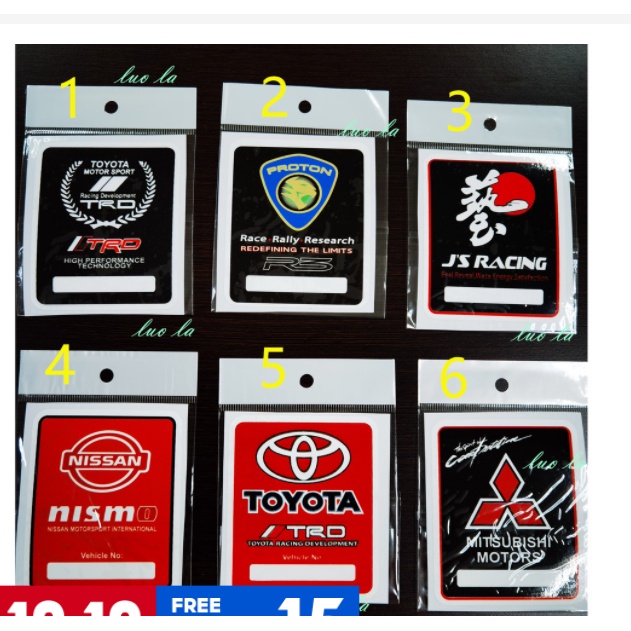 Stiker Daihatsu K-Car Stiker Jepun Stiker OKU JAF JDM Sticker Stiker ...