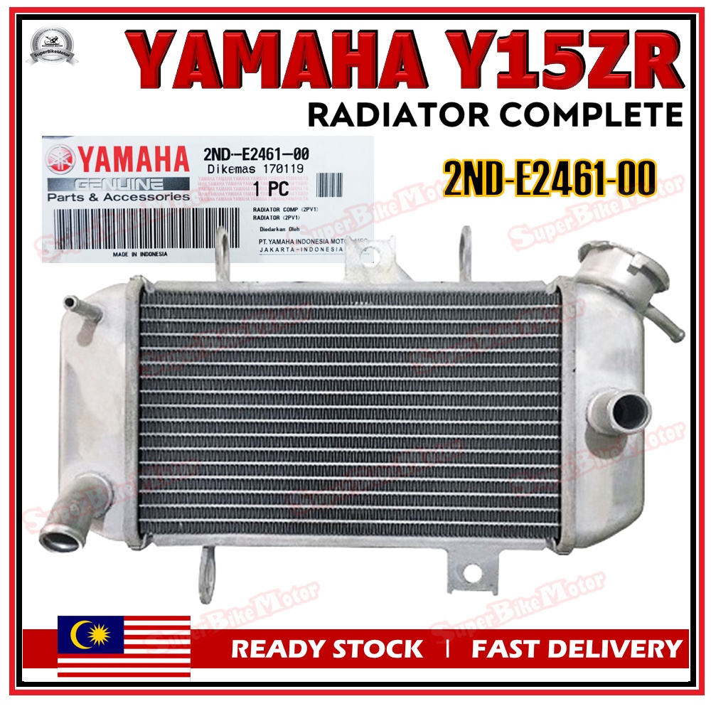 YAMAHA Y15 Y15Z Y15ZR - 100% Original YAMAHA Radiator Complete ...